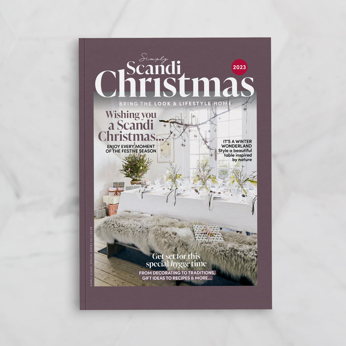 Style a nature-inspired Scandi Christmas tablescape